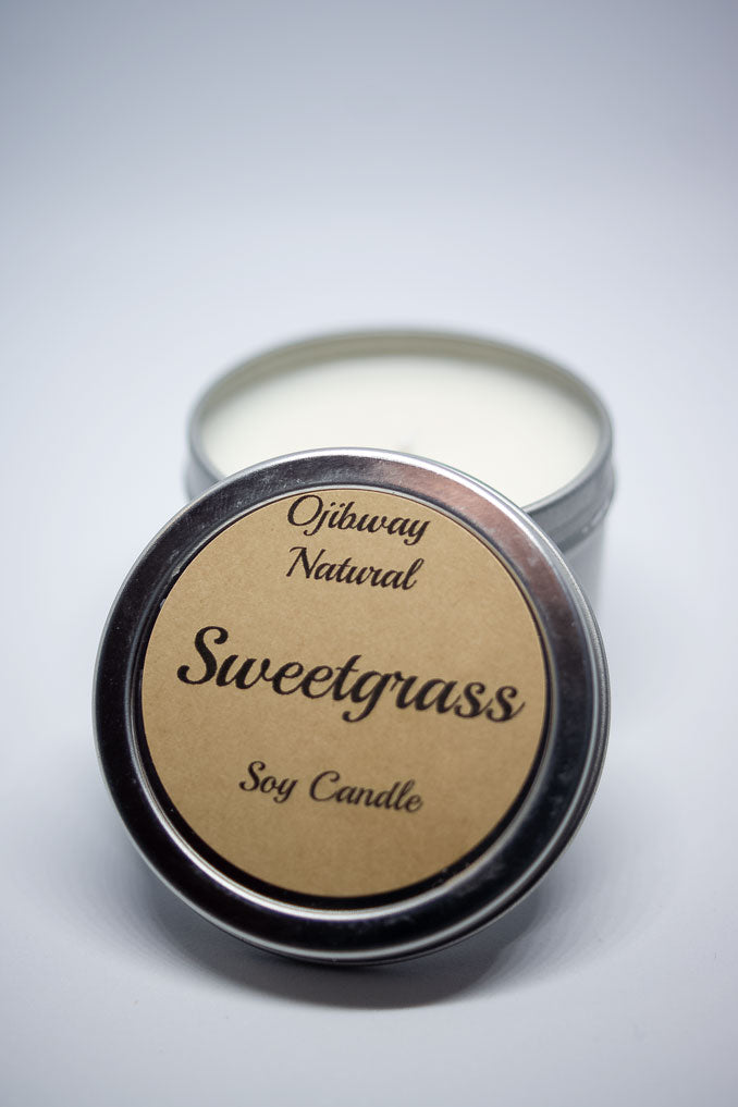 Sweetgrass - Soy Candle – Ojibway Natural