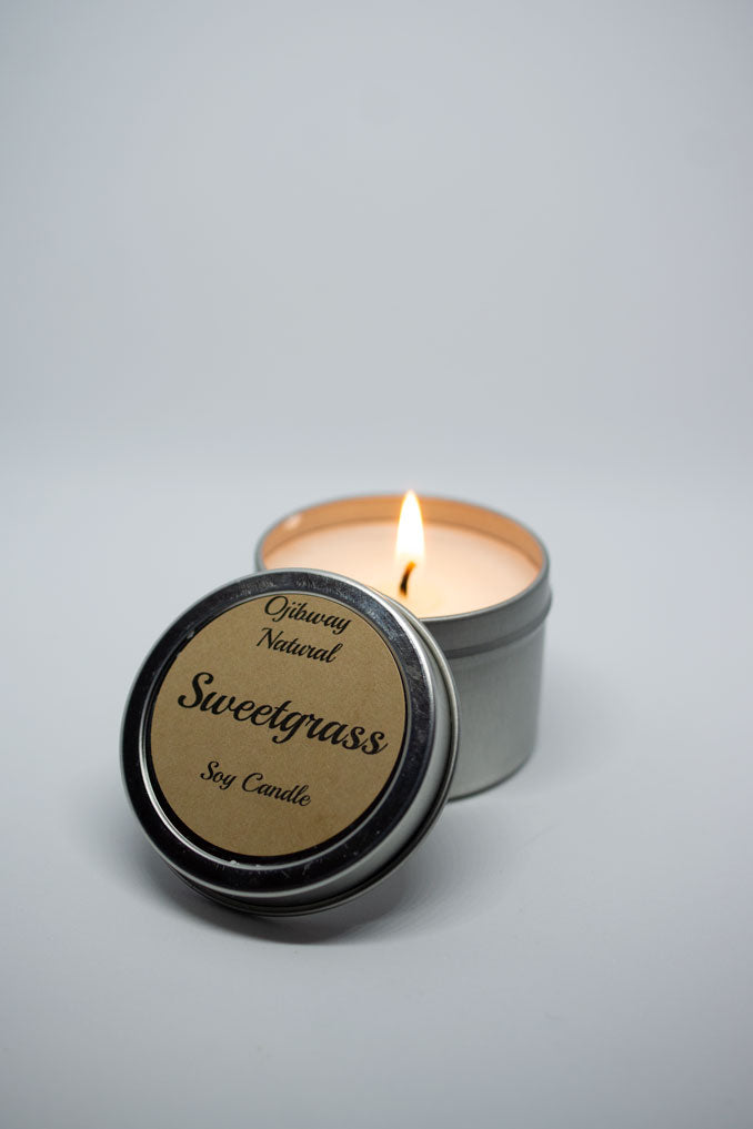 Sweetgrass - Soy Candle – Ojibway Natural
